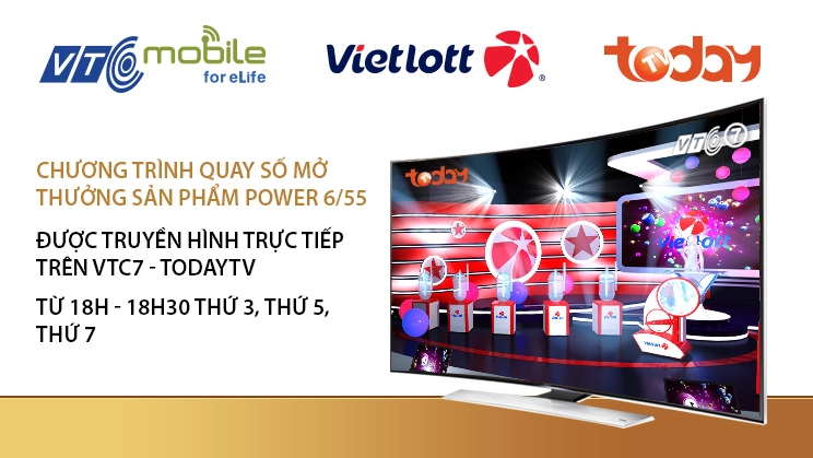 Điều kiện dự thưởng xổ số Power 6/55 của Vietlott